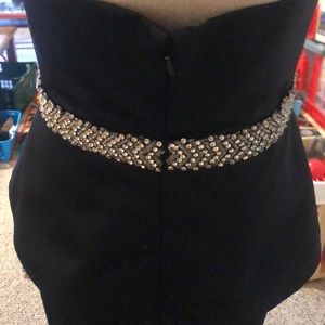Jovani | Dresses | Jovani Fit And Flair Peplum Beaded Belt | Poshmark